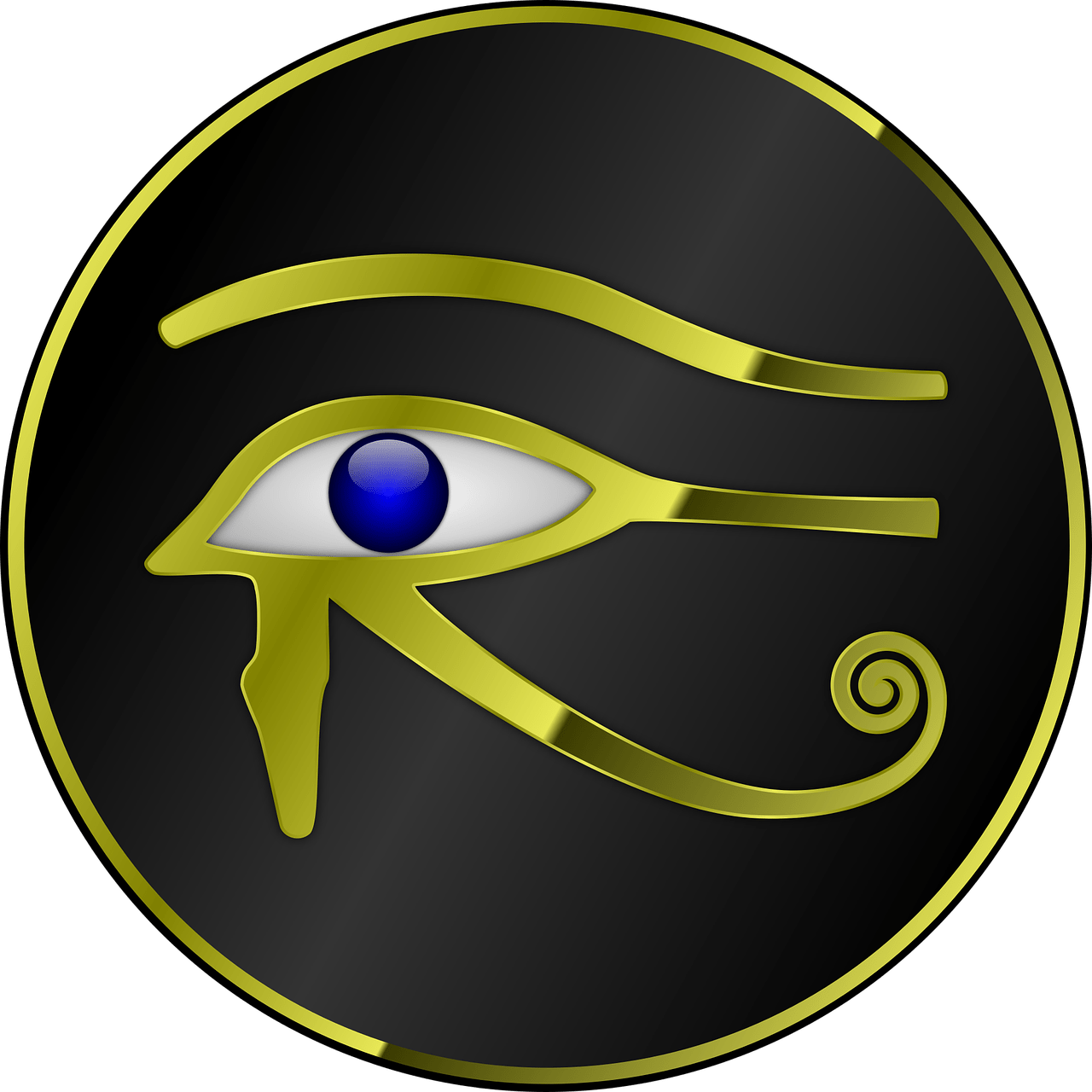Horus, Her, Heru, Hor, Or Har (God Of The Heavens, God Of The Sky ...