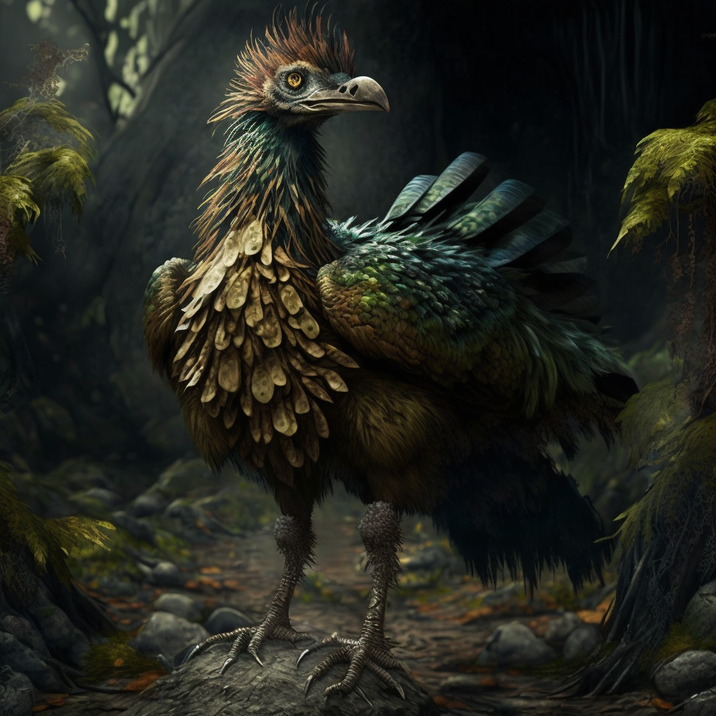 Monster, Axe Beak, Terror Bird (Brontornis) | Fantasy I Sci-Fi I Books ...