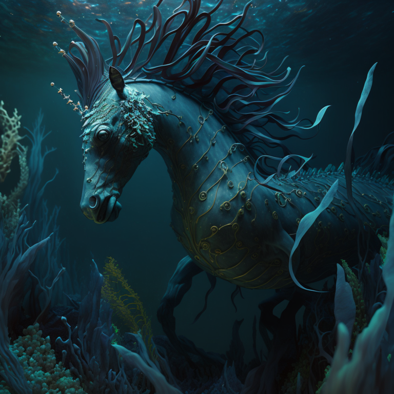Monster Hippocampus | Fantasy I Sci-Fi I Books I Films I World Building