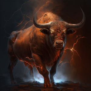Inferno Charge, Rampaging Fury Of The Cretan Bull | Fantasy I Sci-Fi I ...
