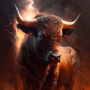 Inferno Charge, Rampaging Fury Of The Cretan Bull | Fantasy I Sci-Fi I ...