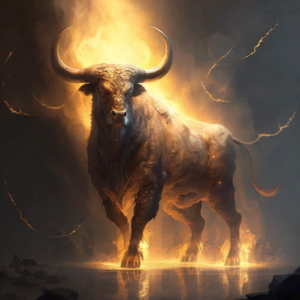 Inferno Charge, Rampaging Fury Of The Cretan Bull | Fantasy I Sci-Fi I ...
