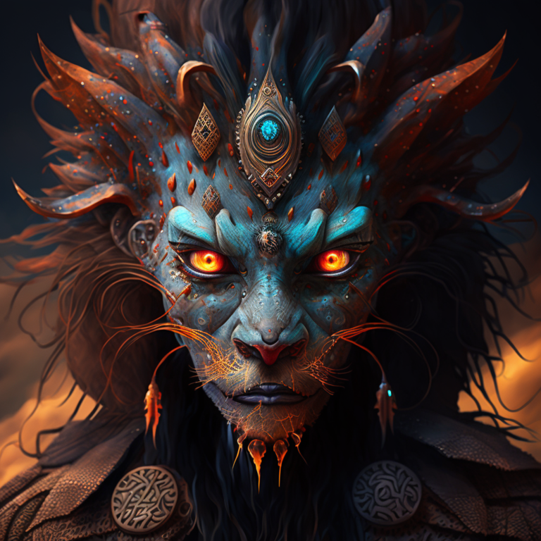 Bes, God Of Households, Childbirth, Fertility, And Entertainment ...