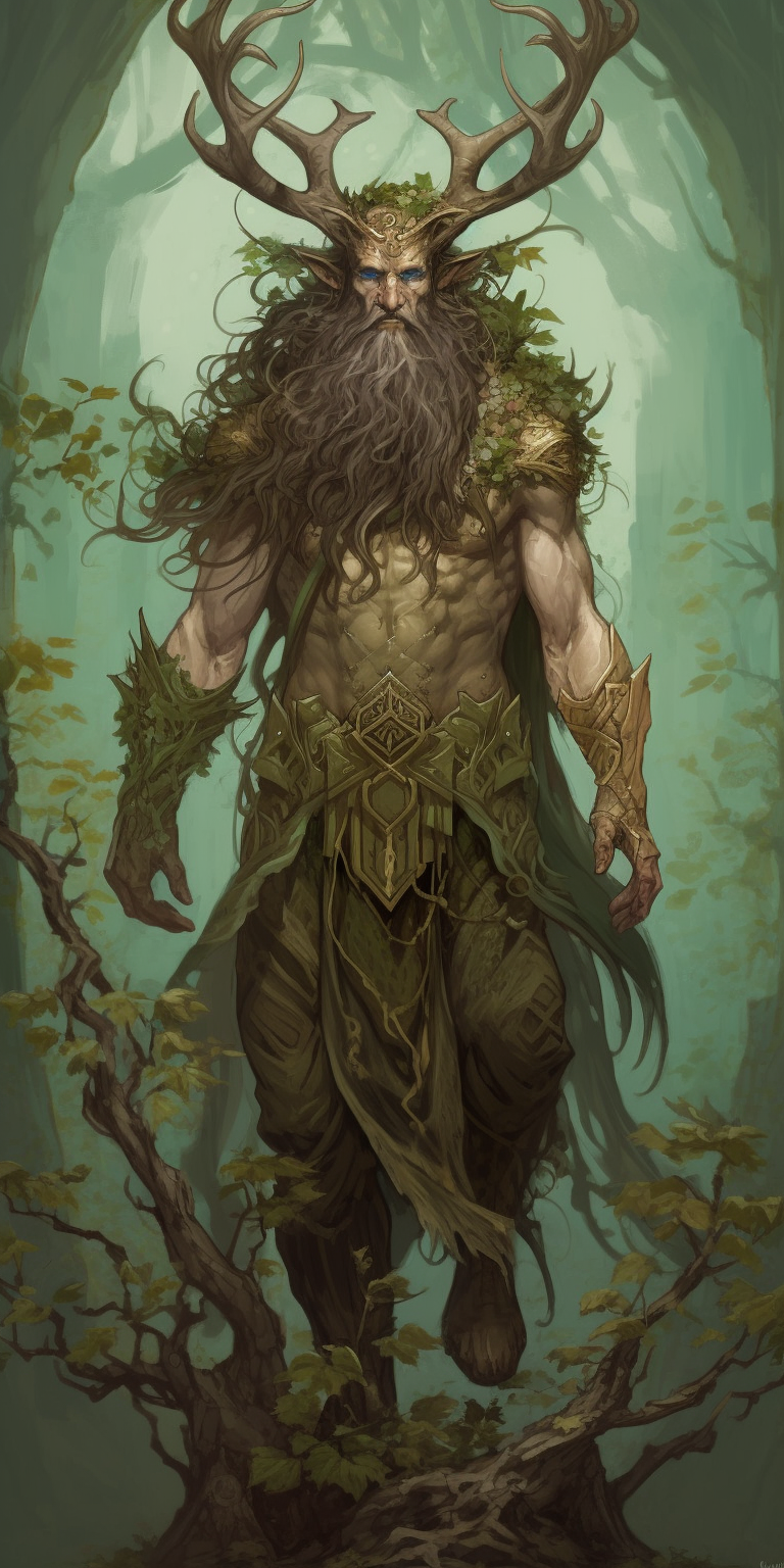 Cernunnos, Leader Of The Wild Hunt, King Of The Hunters, Horned God ...