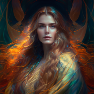 Flidais (beautiful Hair), Goddess Of The Hunt | Fantasy I Sci-Fi I ...