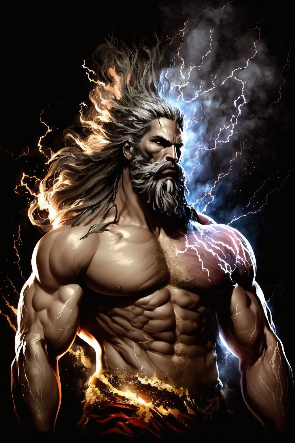 Zeus, King Of The Gods, God Of The Sky, Lightning, Thunder, Law And ...
