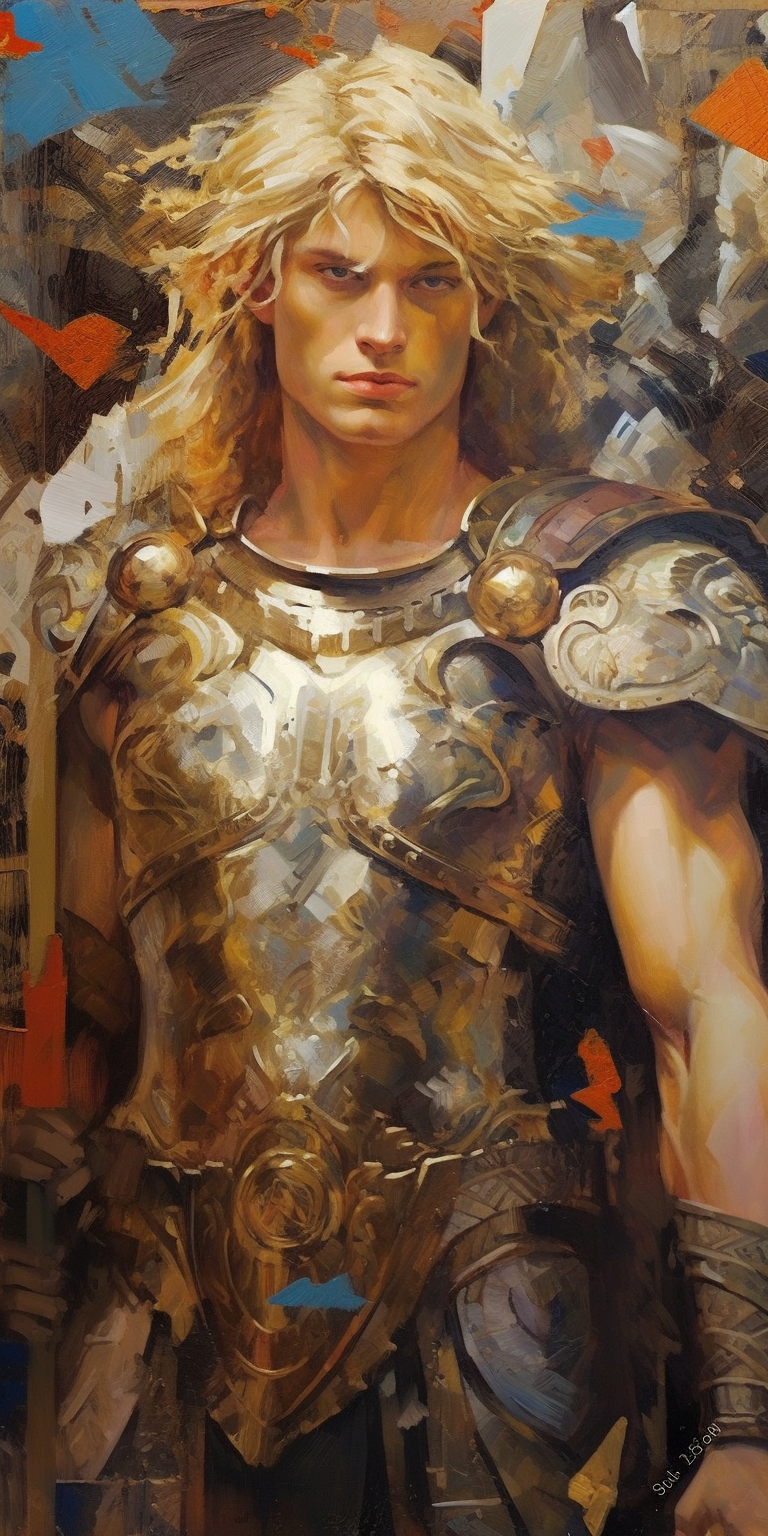 Npc, Achilles, The Indomitable Hero Of The Achaean Army | Fantasy I Sci ...