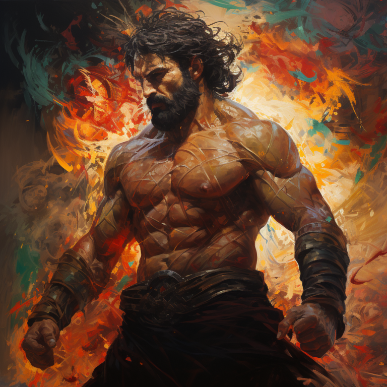 Npc, Milo Of Croton, Legendary Olympic Wrestler | Fantasy I Sci-Fi I ...