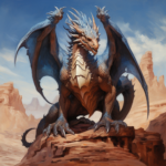 Monster, "Blue Dragon: Thunder Of The Desert Skies" | Fantasy I Sci-Fi ...