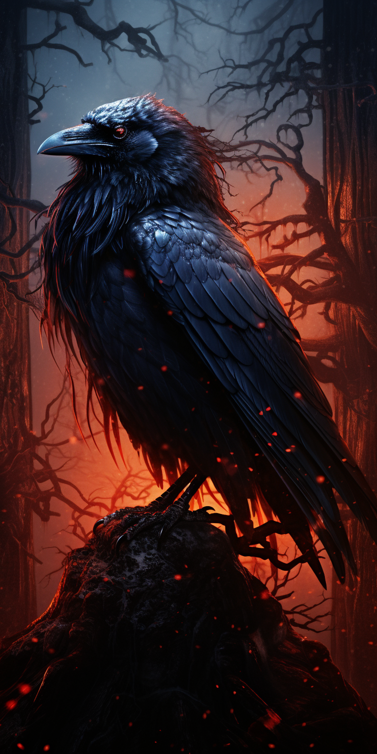 Monster Fiendish Raven | Fantasy I Sci-Fi I Books I Films I World Building
