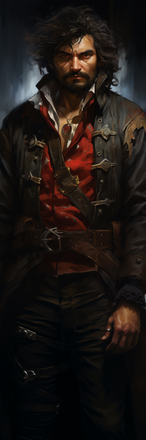 NPC Gerrit Gerritszoon "Roche Braziliano" | Fantasy I Sci-Fi I Books I ...