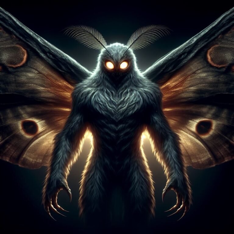 Monster, Mothfolk (Mothman): The Harbinger Of Shadows | Fantasy I Sci ...