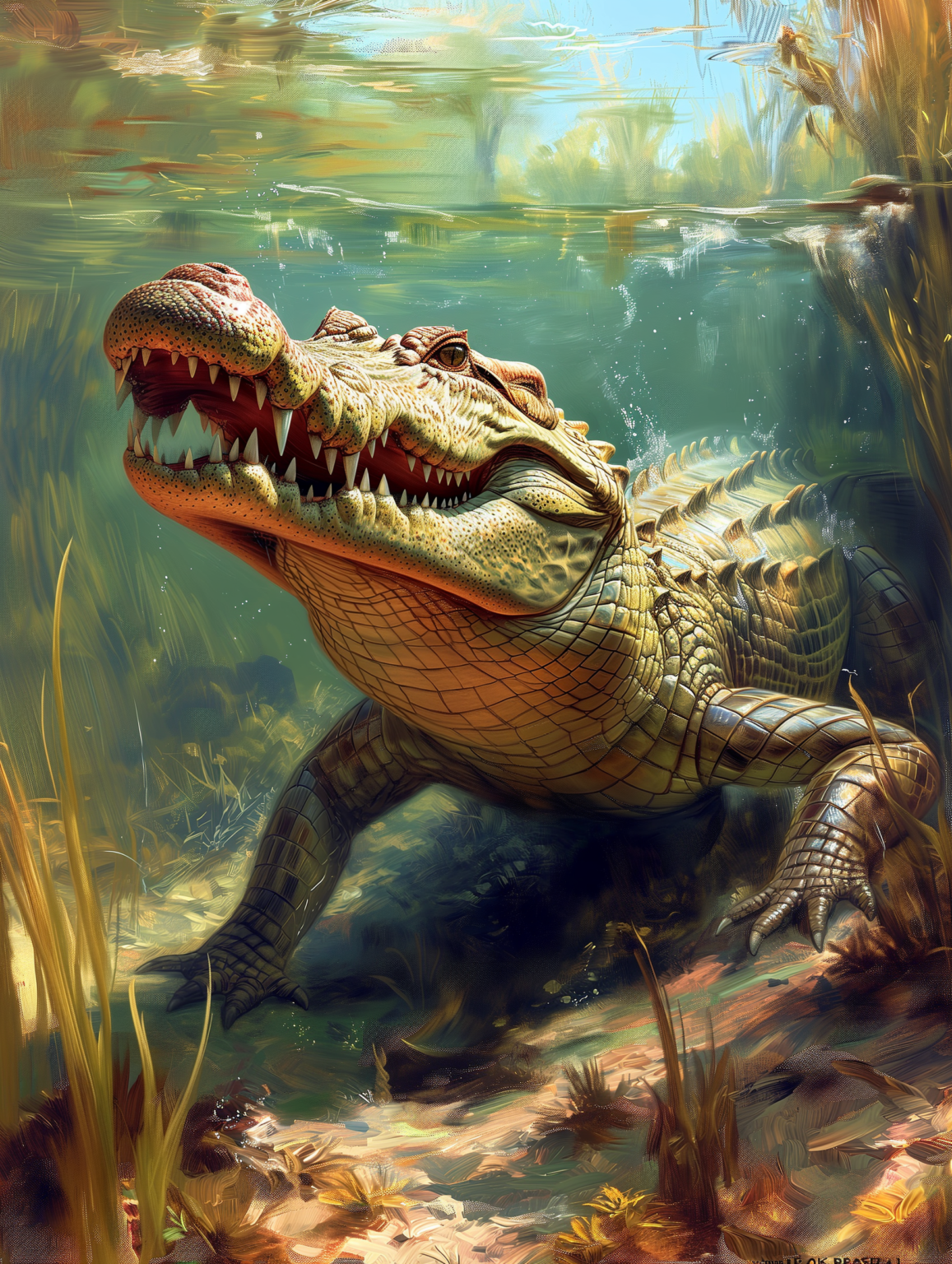 Monster Crocodile | Fantasy I Sci-Fi I Books I Films I World Building