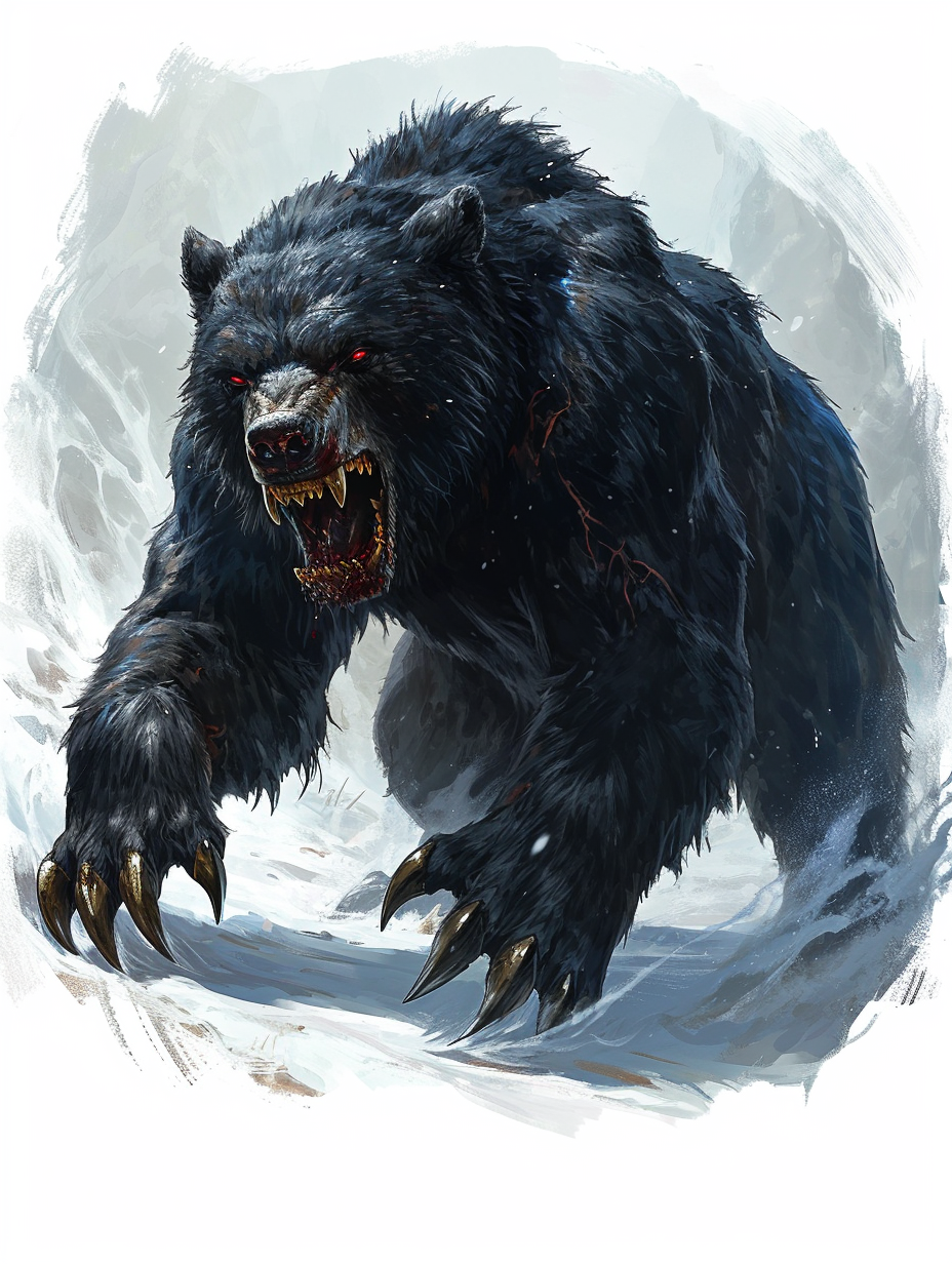 Fiendish Black Bear | Fantasy I Sci-Fi I Books I Films I World Building