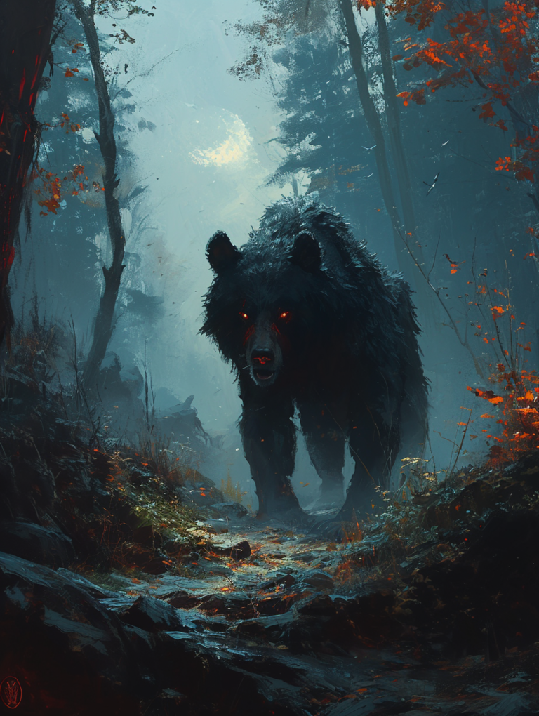 Fiendish Black Bear | Fantasy I Sci-Fi I Books I Films I World Building
