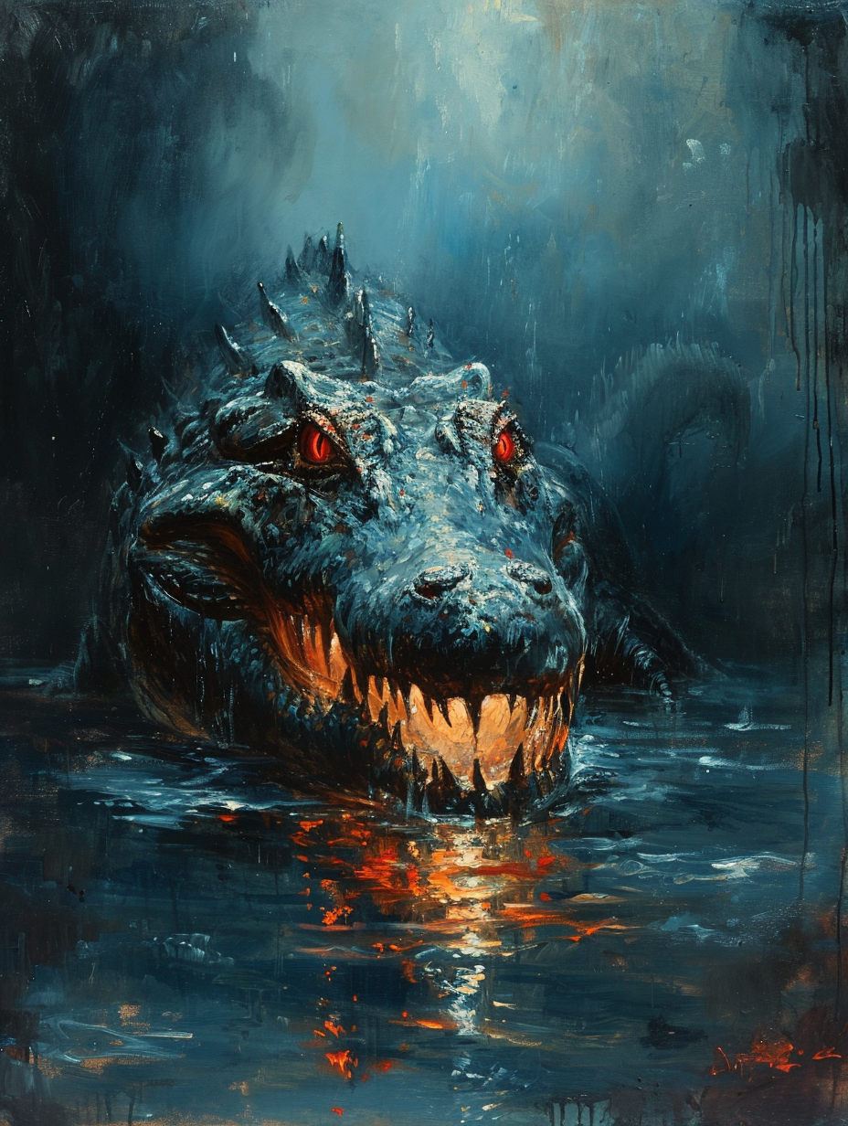 Monster Fiendish Crocodile | Fantasy I Sci-Fi I Books I Films I World ...