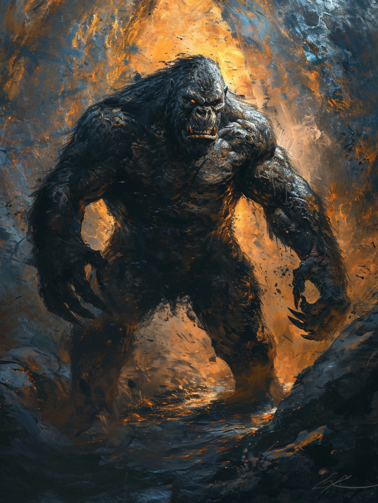 Monster Fiendish Dire Ape | Fantasy I Sci-Fi I Books I Films I World ...