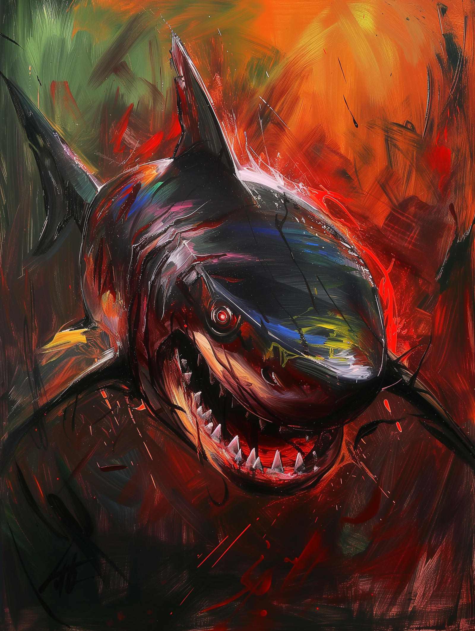 Monster Fiendish Dire Shark | Fantasy I Sci-Fi I Books I Films I World ...