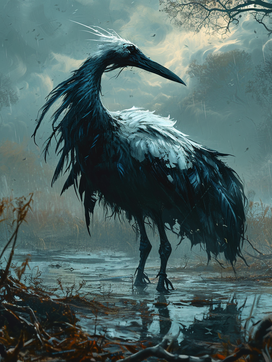 Fiendish Giant Crane | Fantasy I Sci-Fi I Books I Films I World Building