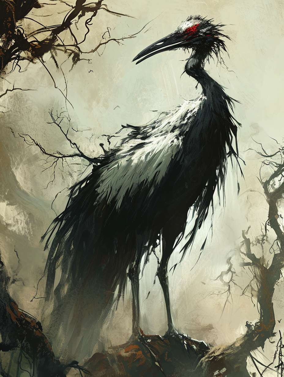 Fiendish Giant Crane | Fantasy I Sci-Fi I Books I Films I World Building