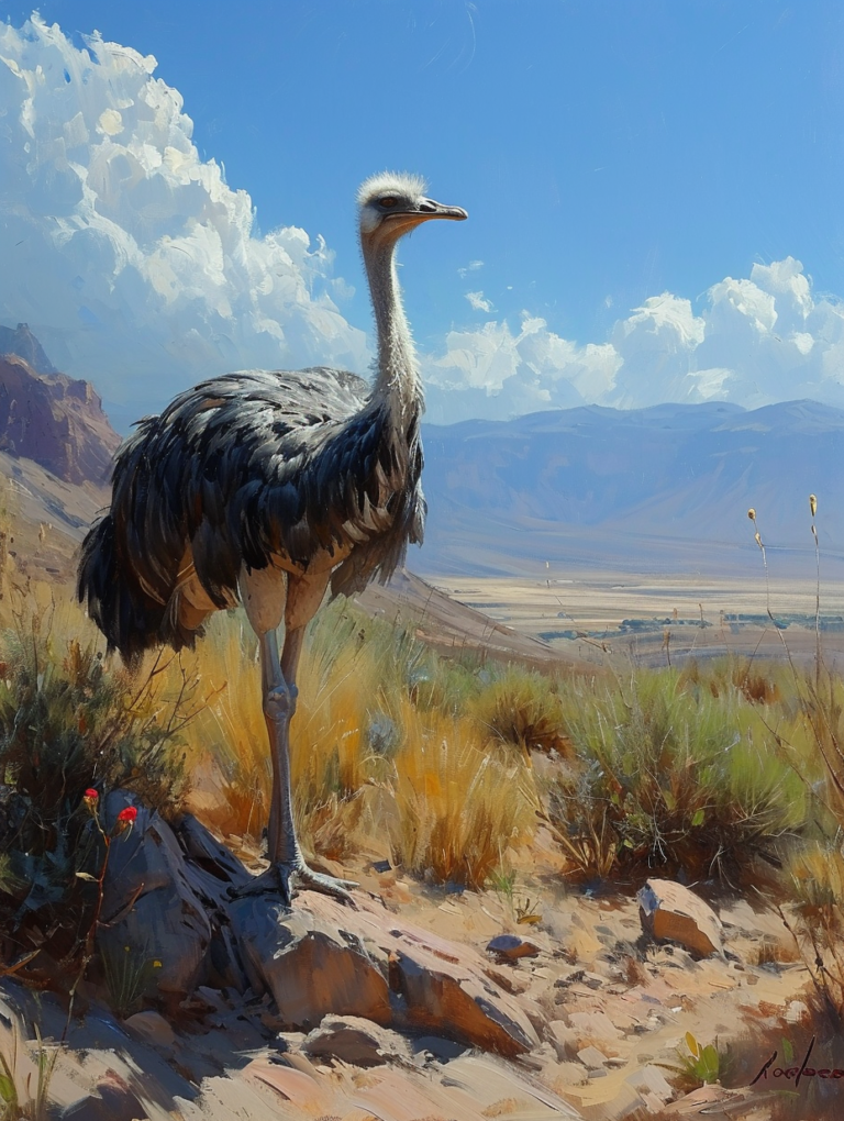 Monster Ostrich | Fantasy I Sci-Fi I Books I Films I World Building