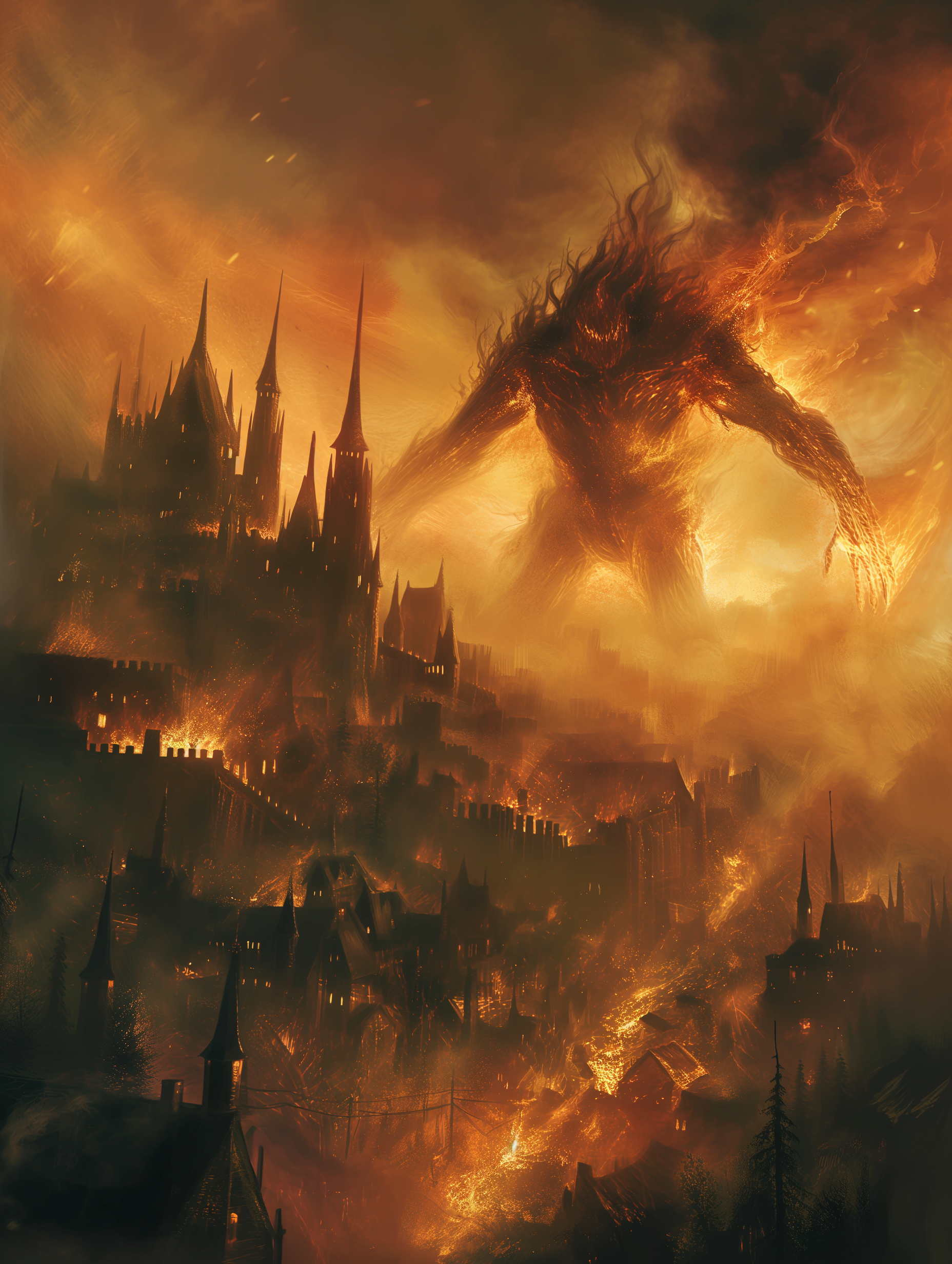 Monster, Primal Fire Elemental | Fantasy I Sci-Fi I Books I Films I ...