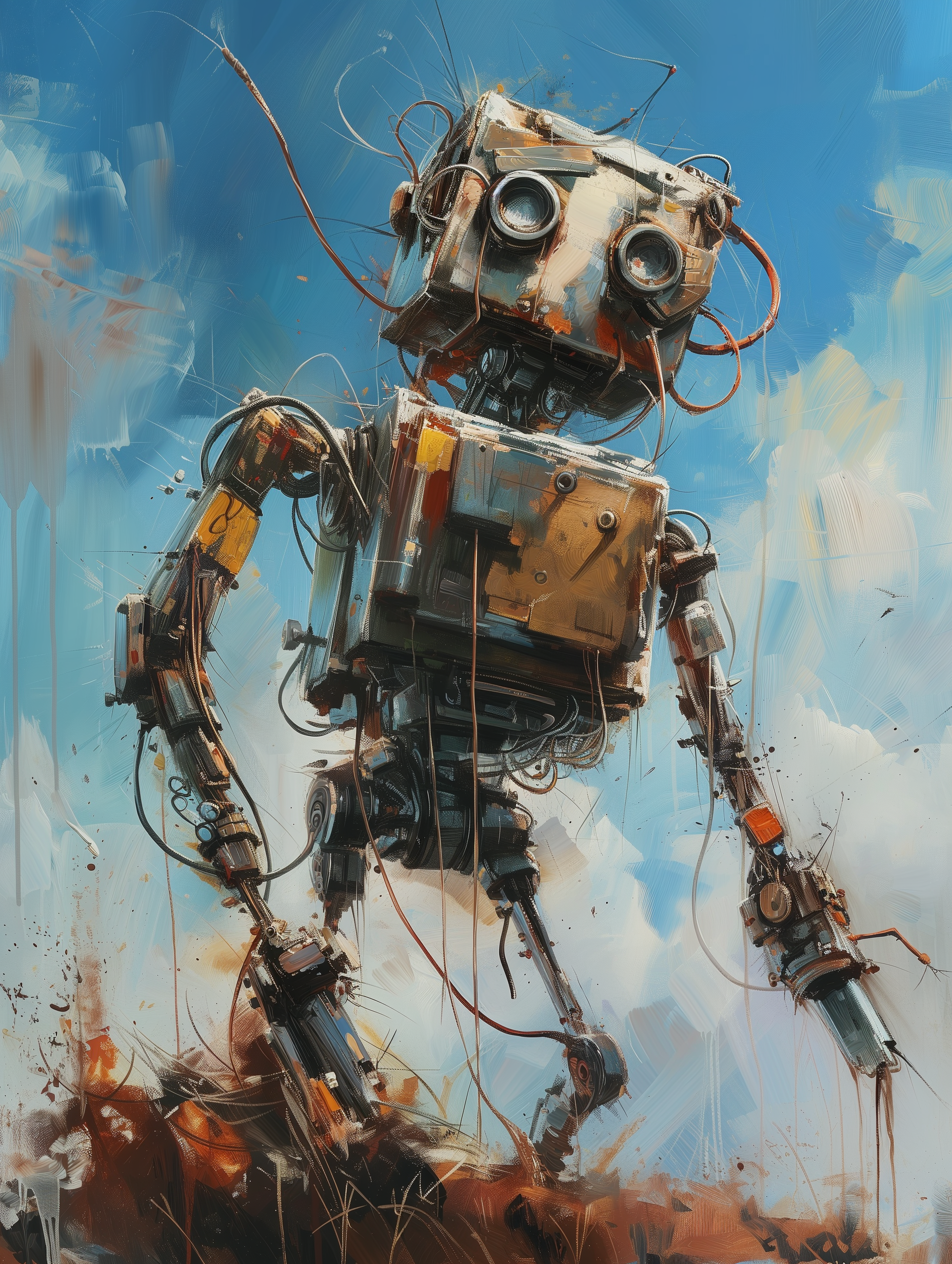 Monster Robot Scrapyard Robot | Fantasy I Sci-Fi I Books I Films I ...