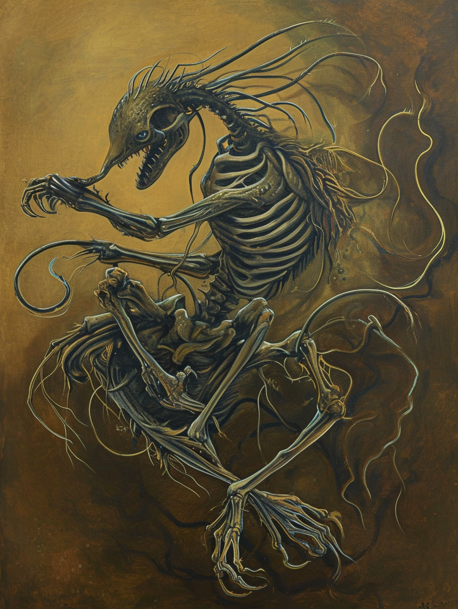 Monster Thought Eater | Fantasy I Sci-Fi I Books I Films I World Building