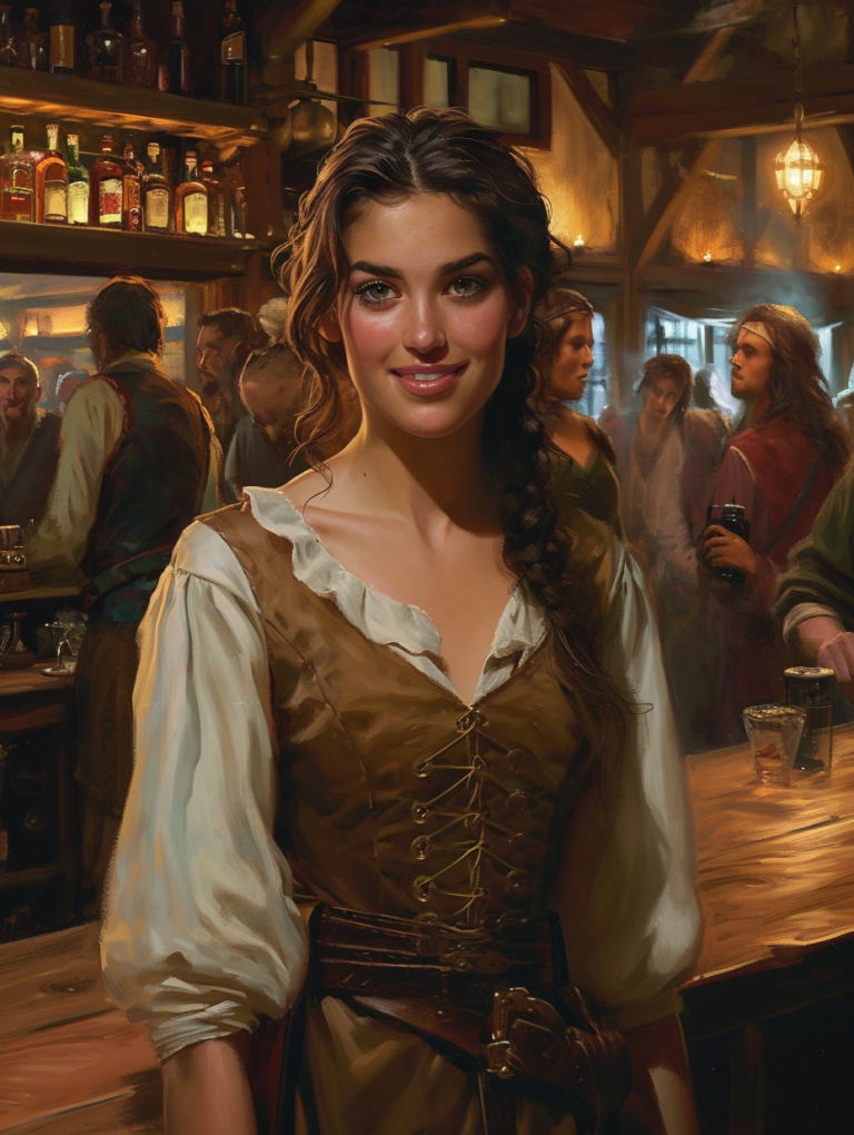 Npc Barmaid (Human Commoner 2) | Fantasy I Sci-Fi I Books I Films I ...