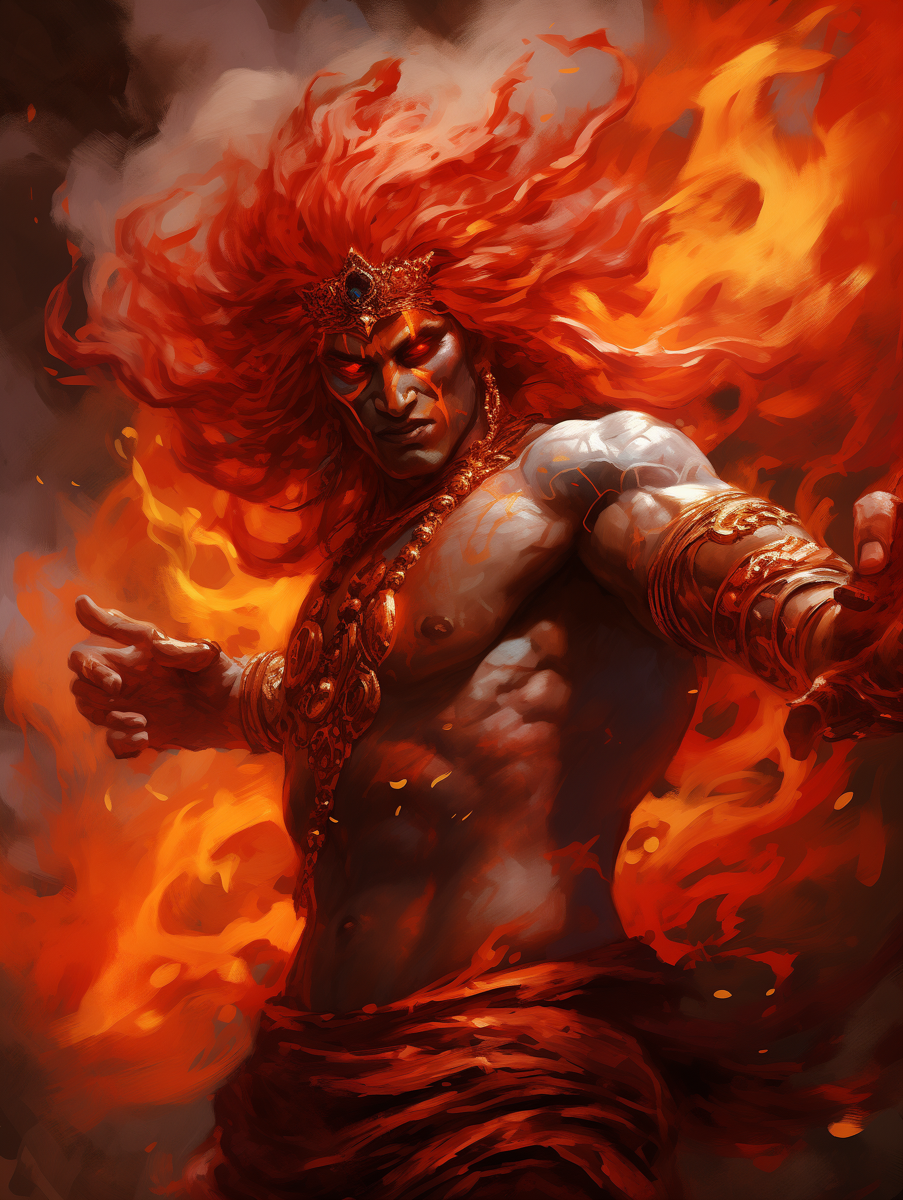 Monster Genie, Efreeti | Fantasy I Sci-Fi I Books I Films I World Building