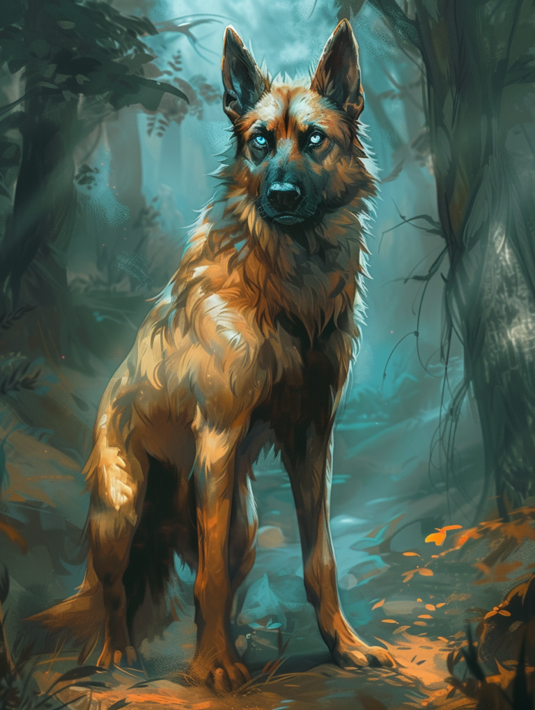 Monster Blink Dog | Fantasy I Sci-Fi I Books I Films I World Building