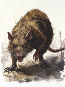 Monster, Dire Rat | Fantasy I Sci-Fi I Books I Films I World Building