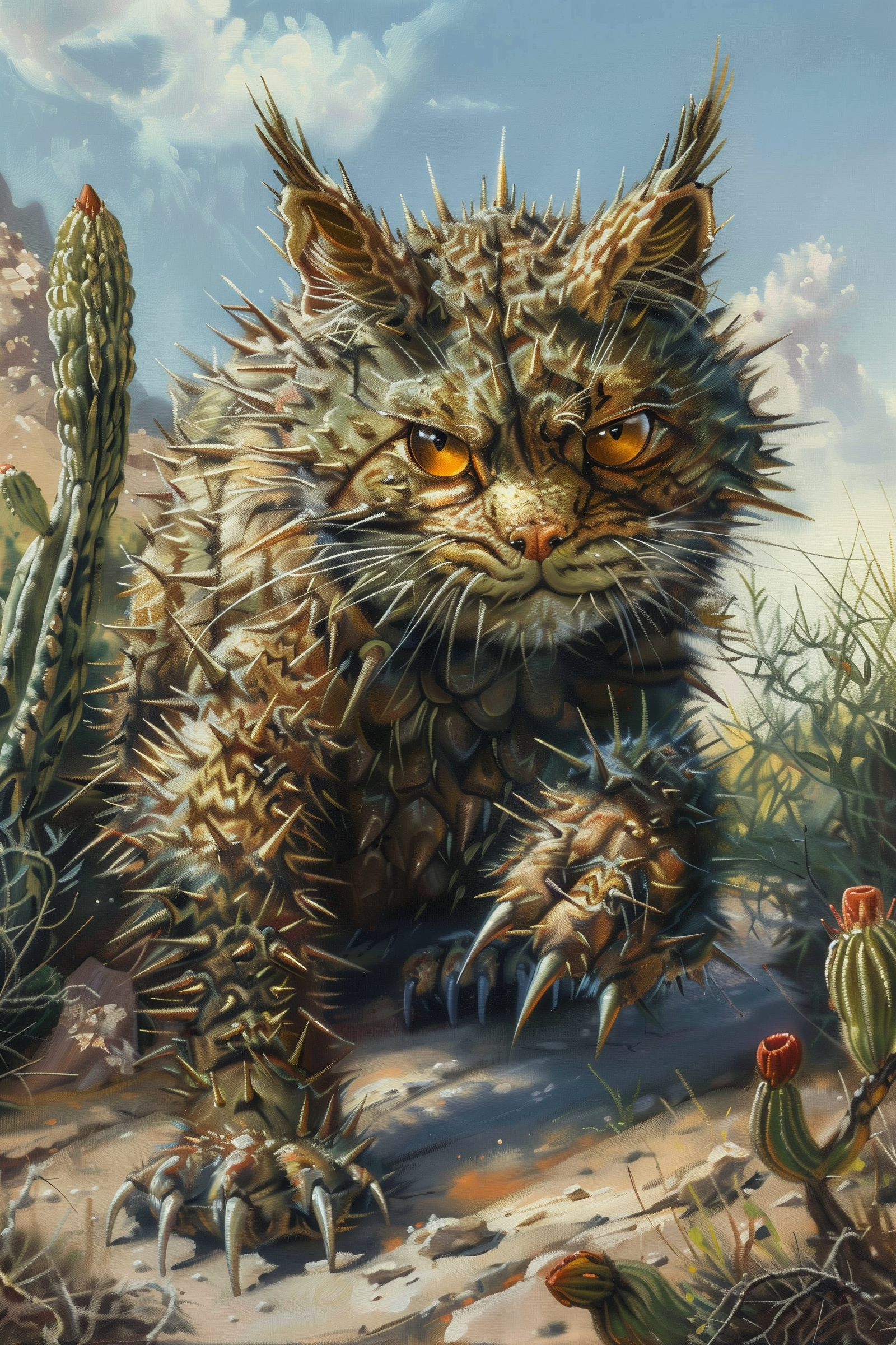 Cactus Cat | Fantasy I Sci-Fi I Books I Films I World Building