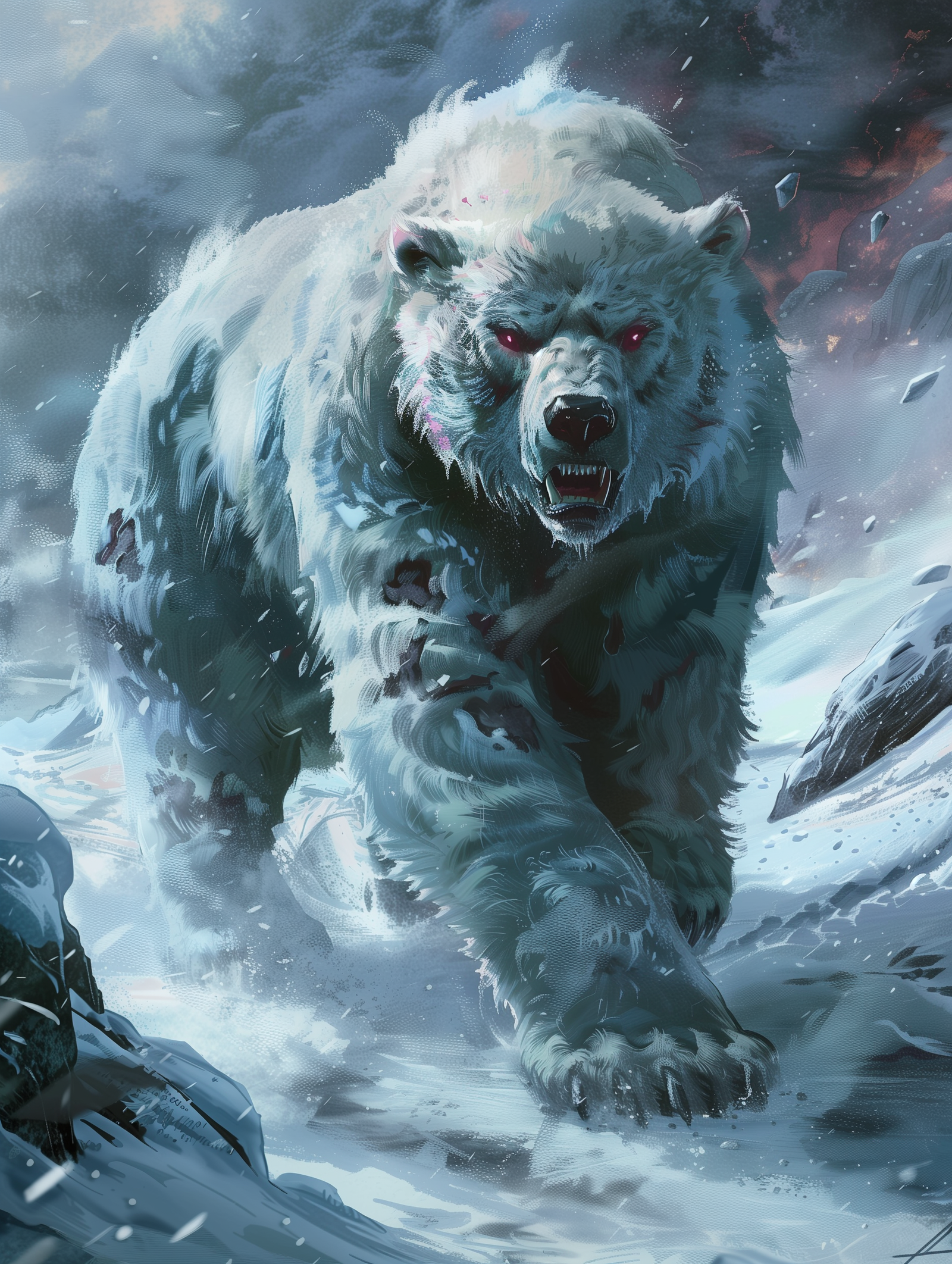 Fiendish Polar Bear | Fantasy I Sci-Fi I Books I Films I World Building