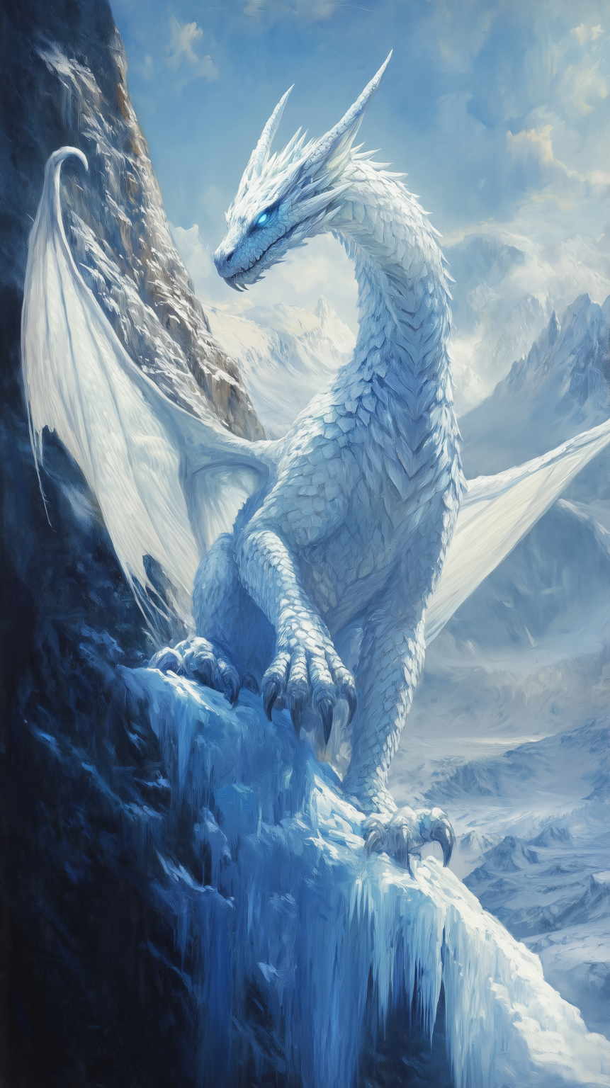 Monster, Ice Drake | Fantasy I Sci-Fi I Books I Films I World Building