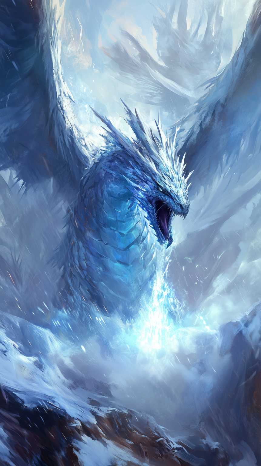 Monster, Ice Drake – Fantasy I Sci-Fi I Books I Films I World Building