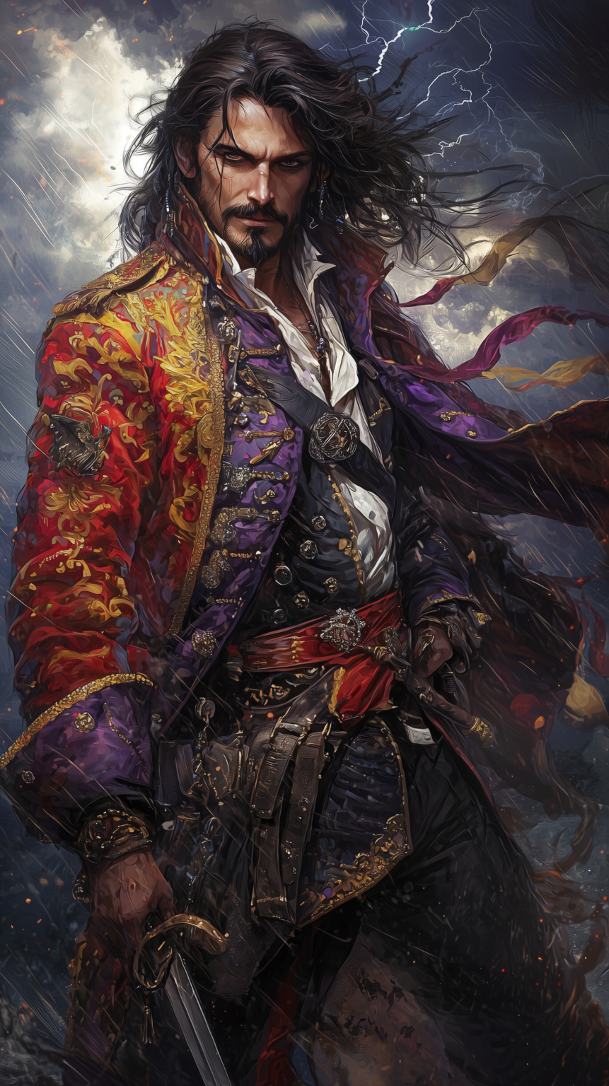 Npc, Calico Jack Rackham, The Stormborn Corsair | Fantasy I Sci-Fi I ...