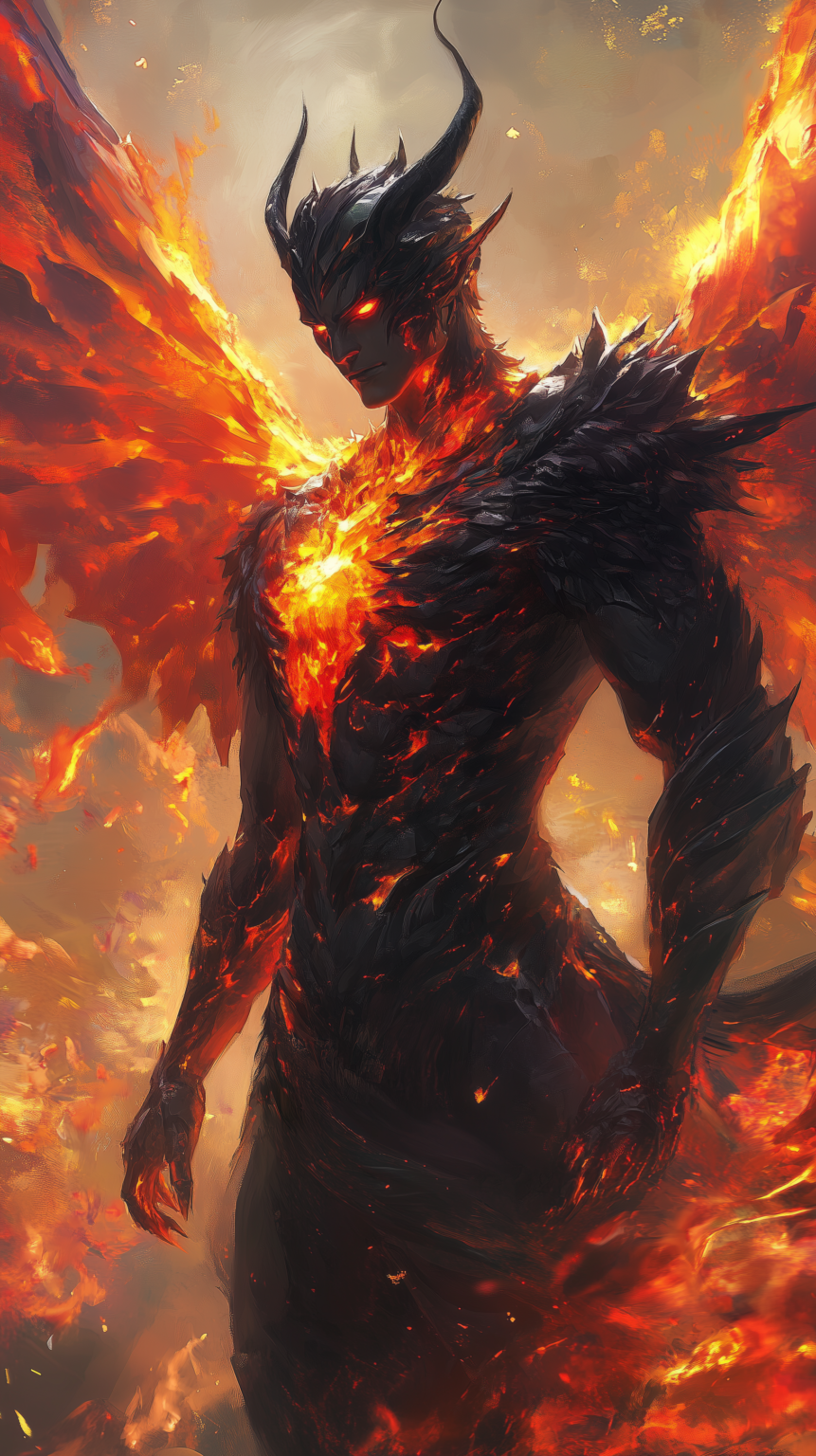 Devil, Eblis Arch-Devil Of Fire (Iblis, Druaga, Ahriman) | Fantasy I ...