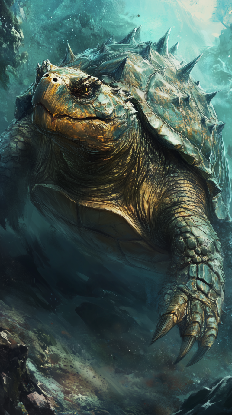 Dragon Turtle, The Steam-Breathing Behemoth | Fantasy I Sci-Fi I Books ...