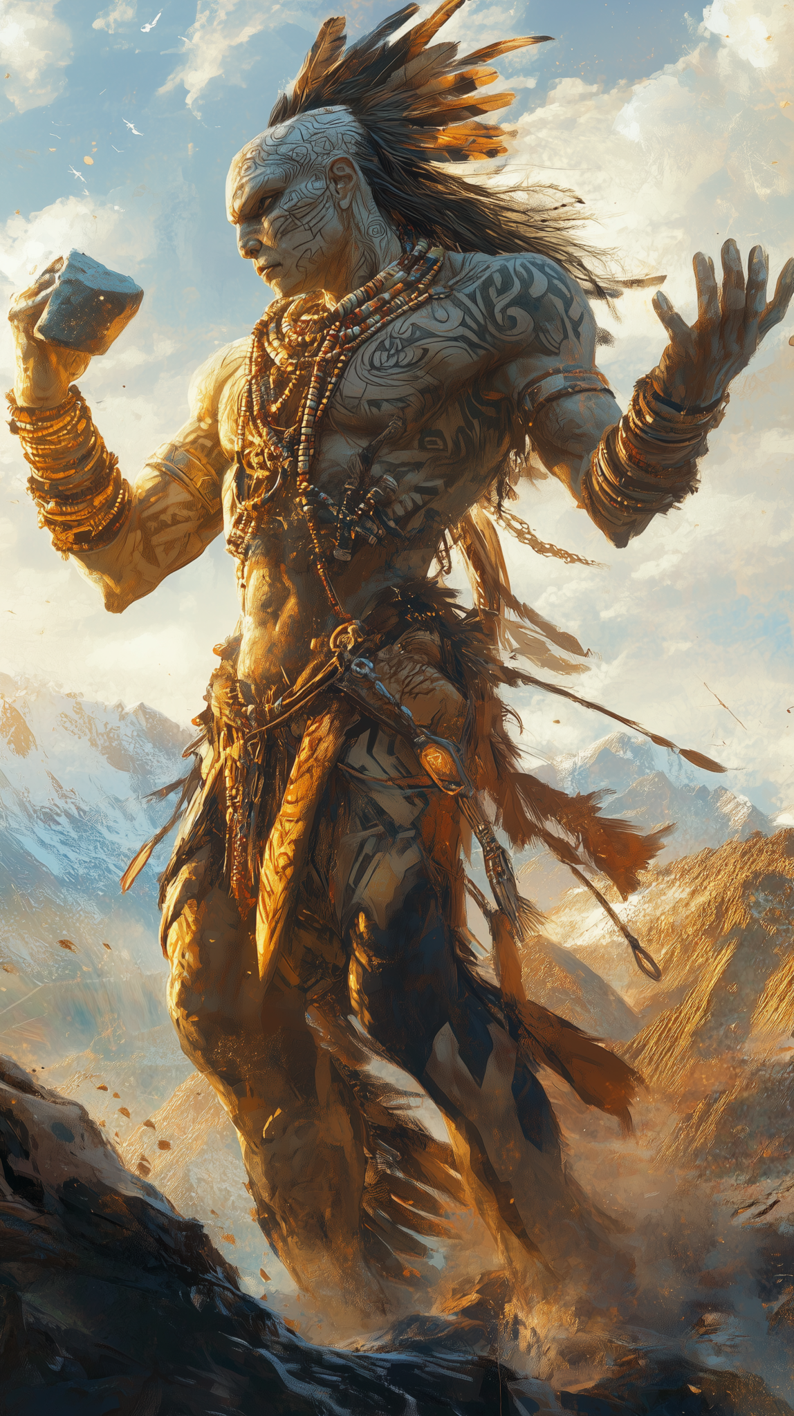 Monster A-senee-ki-wakw (Stone Giant) | Fantasy I Sci-Fi I Books I ...