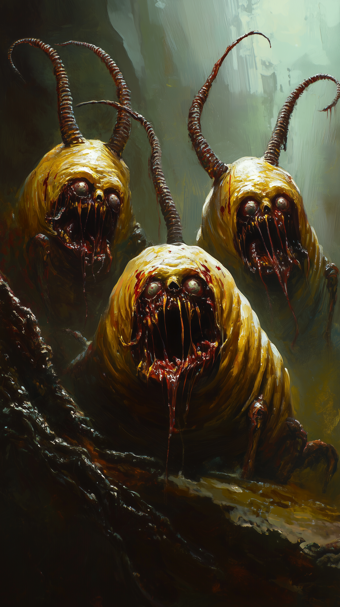 Monster, Abyssal Larva, "The Writhing Emissaries Of Despair" | Fantasy ...