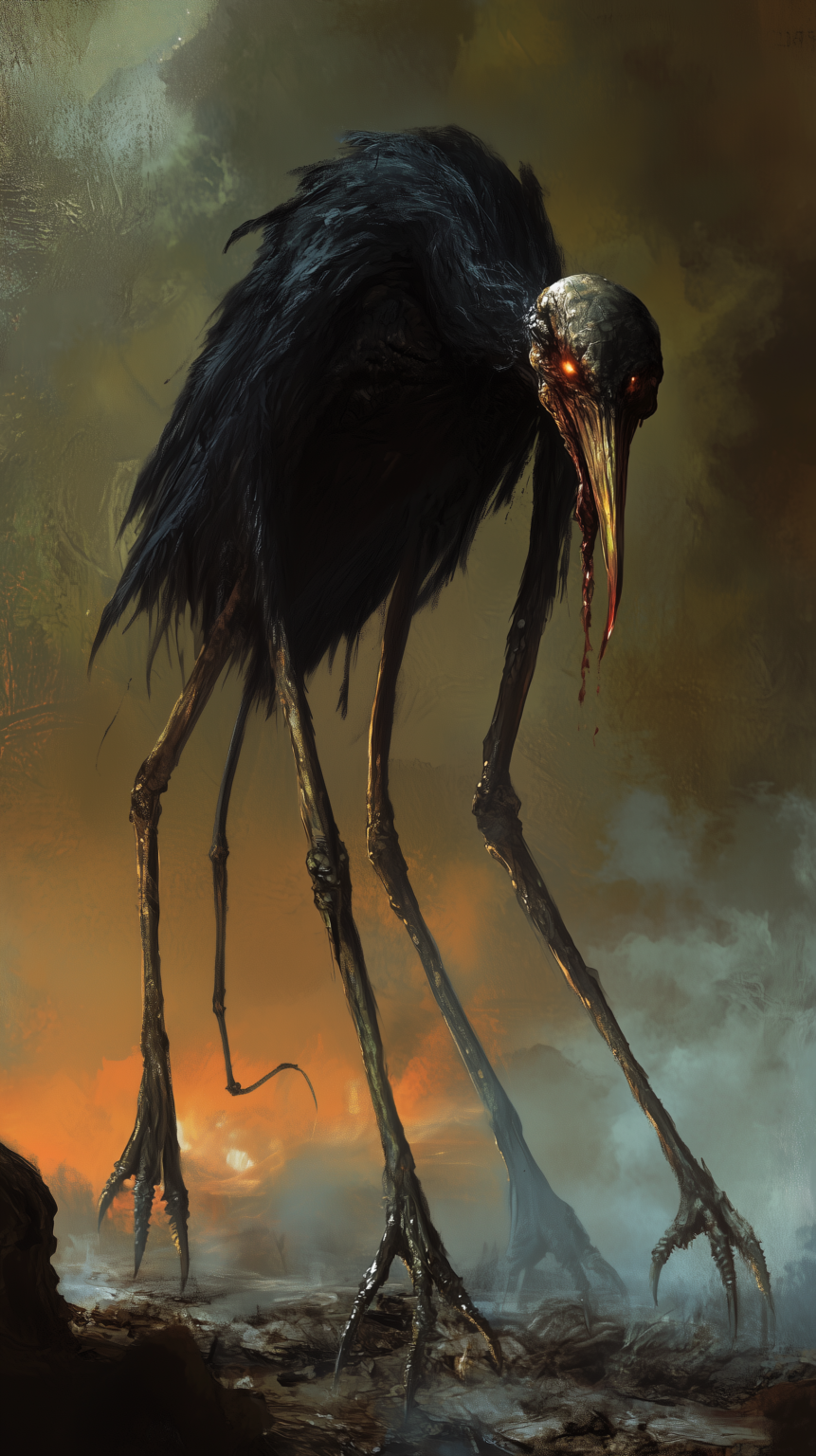 Monster, Achaierai: The Hellish Stalkers Of The Infernal Plains ...
