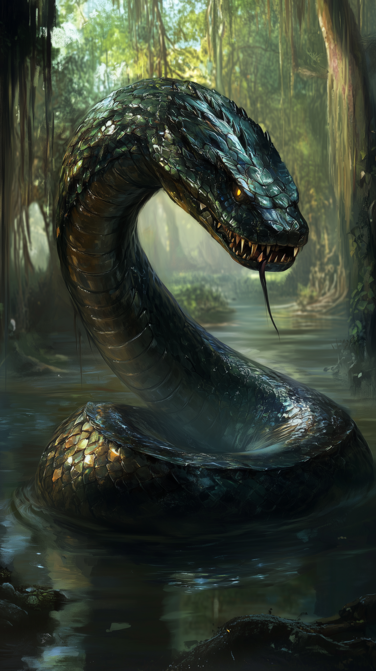 Monster, Altamaha-Ha: The River’s Relentless Guardian | Fantasy I Sci ...