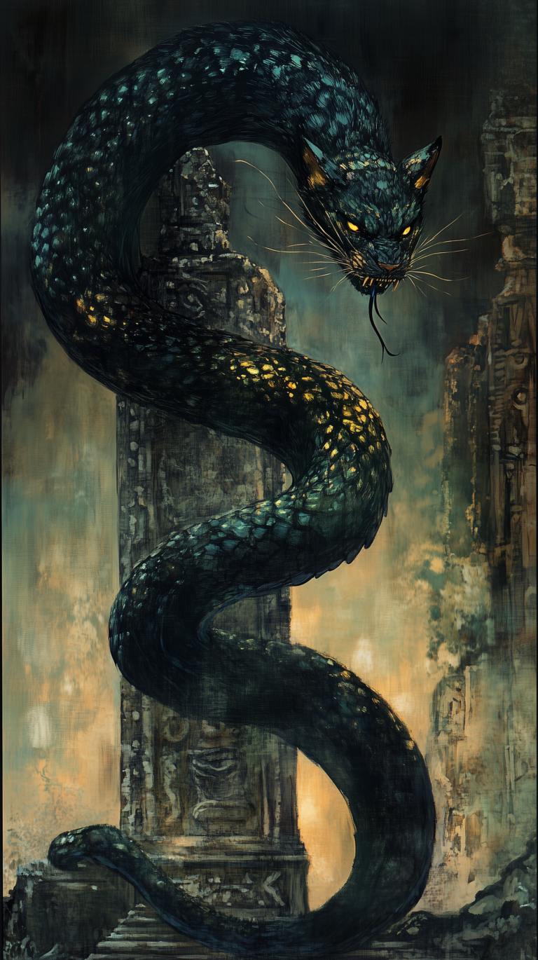 Monster Demon, Asakku, The Serpent Of Midnight Eyes | Fantasy I Sci-Fi ...