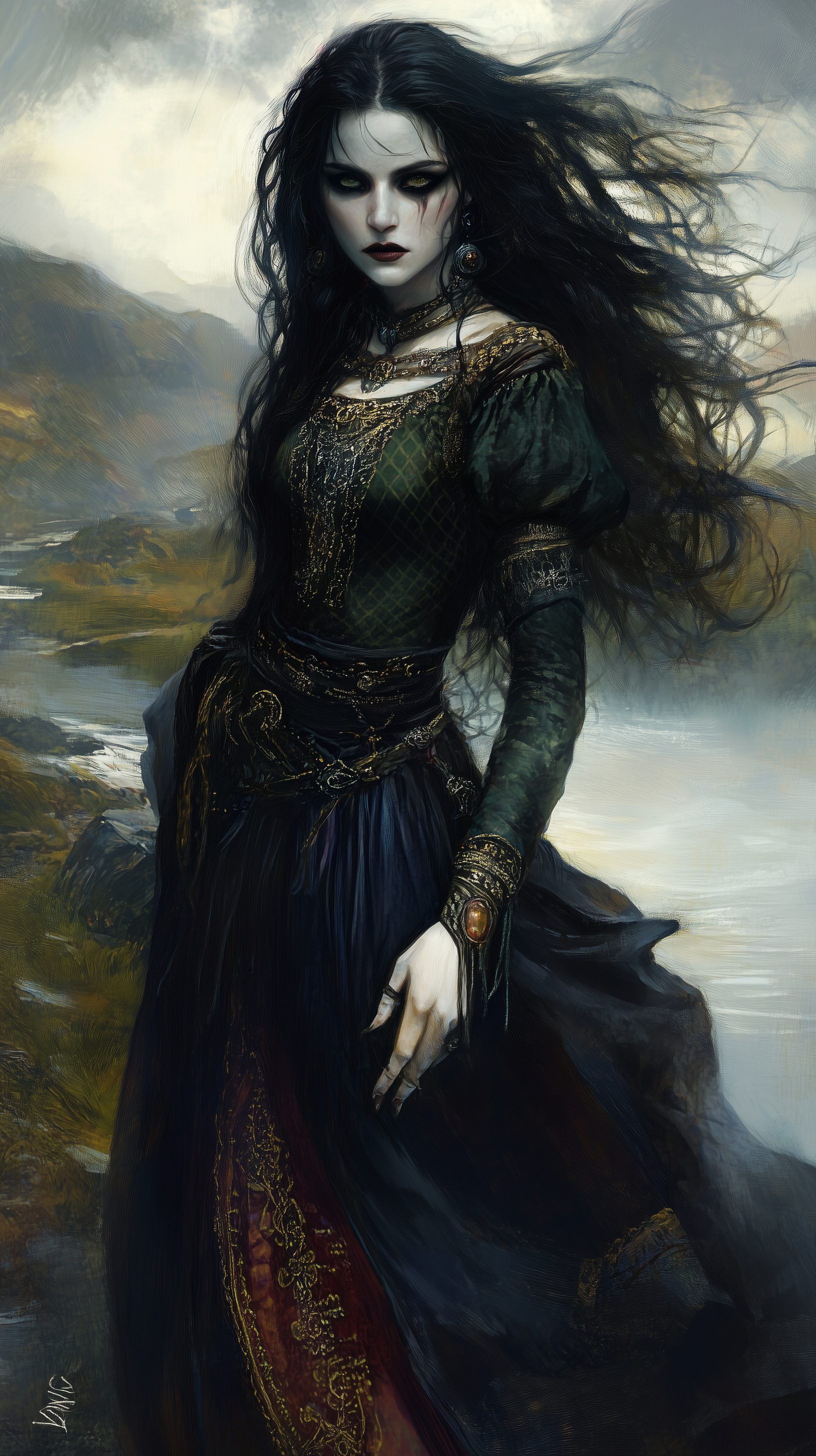 Monster, Baobhan Sith, "The Enchantress Of Blood And Shadow" | Fantasy ...