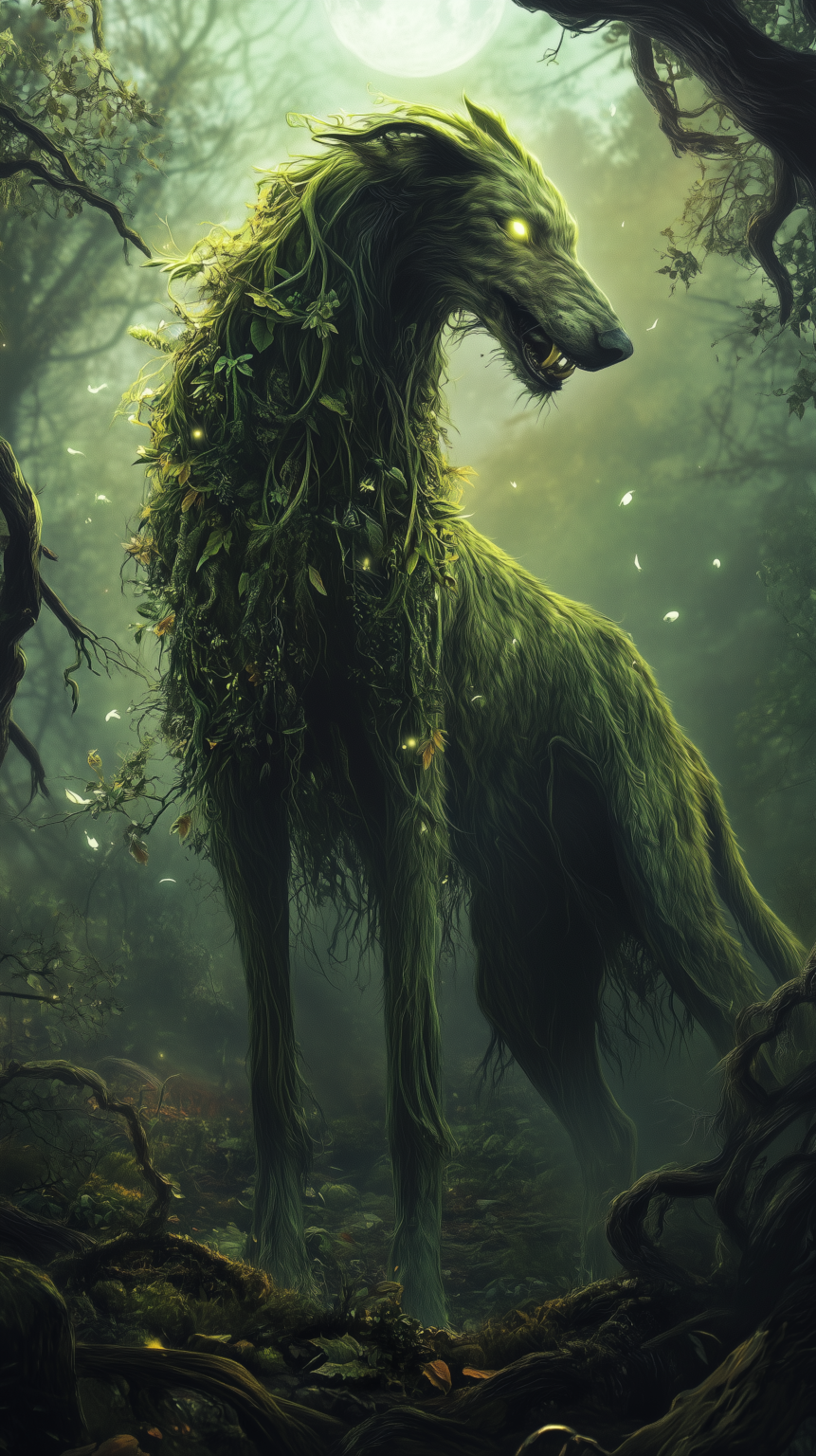 Monster, Cu Sidhe, The Faerie Hound Of Death | Fantasy I Sci-Fi I Books ...