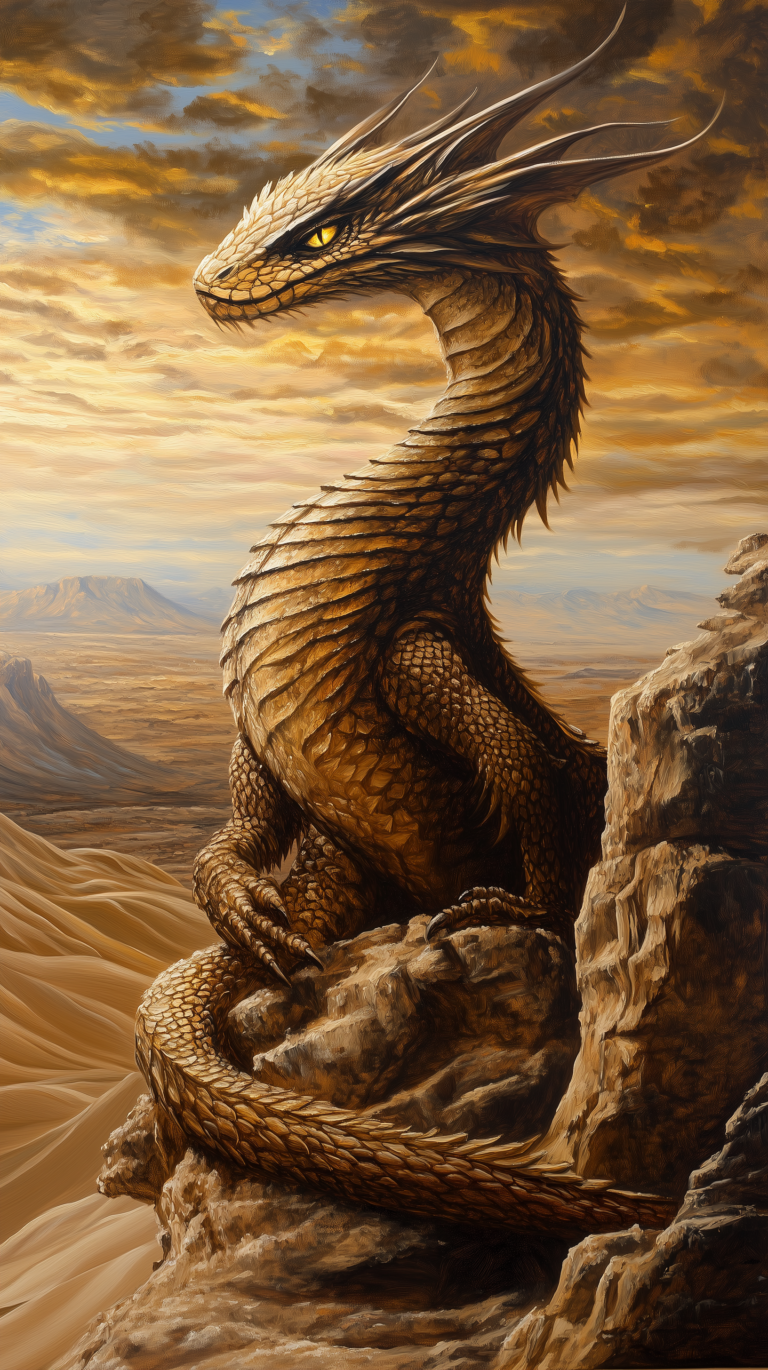 Monster, Desert Drake | Fantasy I Sci-Fi I Books I Films I World Building