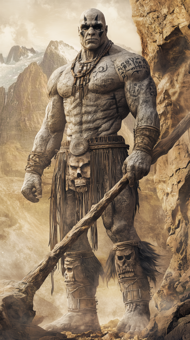 Monster A-senee-ki-wakw (Stone Giant) | Fantasy I Sci-Fi I Books I ...