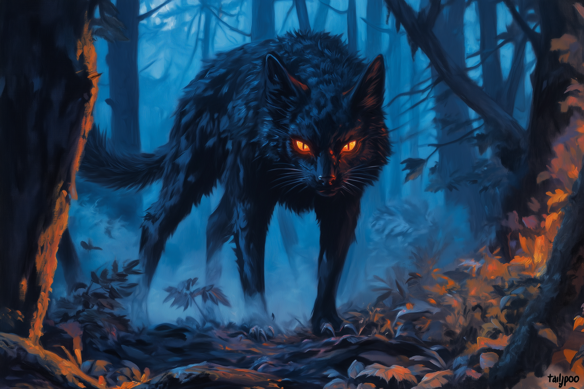 Monster, "Tailypo: The Feral Stalker Of The Woods" | Fantasy I Sci-Fi I ...