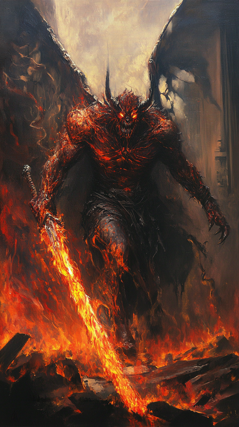 Monster, Demon Balor, "Masters Of Flame And Fury" | Fantasy I Sci-Fi I ...